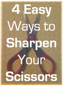 4 Easy Ways to Sharpen Your Scissors • TeachKidsArt