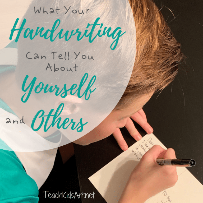 What Your Handwriting Can Tell You About Yourself and Others • TeachKidsArt